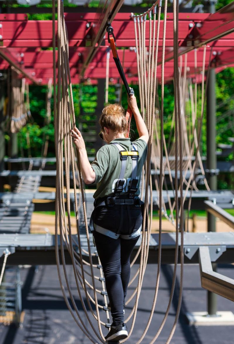 Predator High Ropes at Roarr Dinosaur Adventure 2018