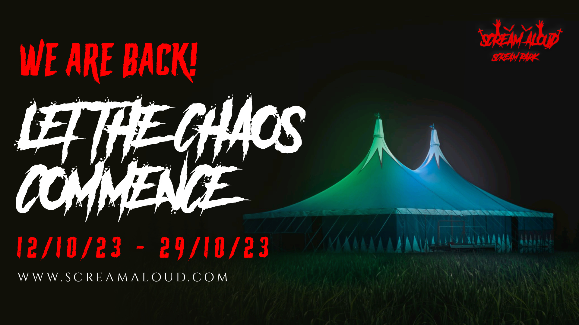 Horrifying Halloween Scare Events 2023